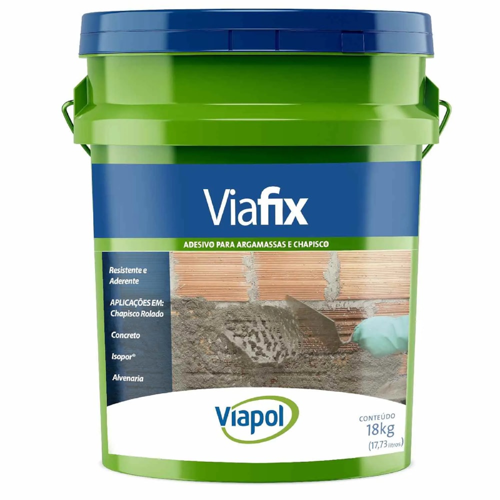 Aditivo Plastificante Emulsão Viafix 18kg Viapol - Loja Agrometal