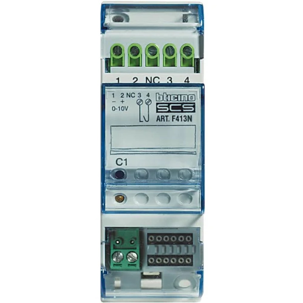 Atuador Dimmer Axolute P/Reator 0-10V Bticino F413N - Loja Agrometal