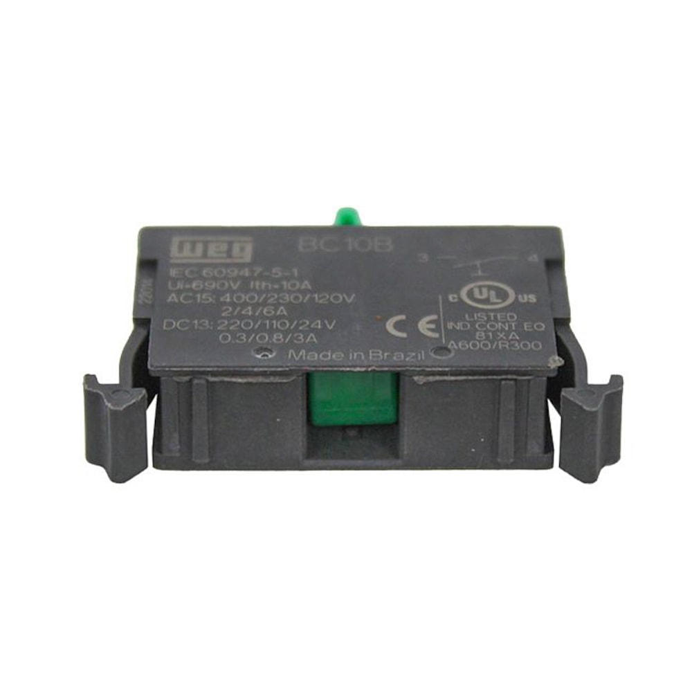 Bloco de Contato Sinal Weg BC10B-CSW 1NA - Loja Agrometal