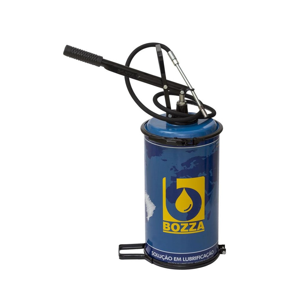 Bomba Manual Graxa C/Recip 14Kg e Mang 1,30M Bozza - Loja Agrometal