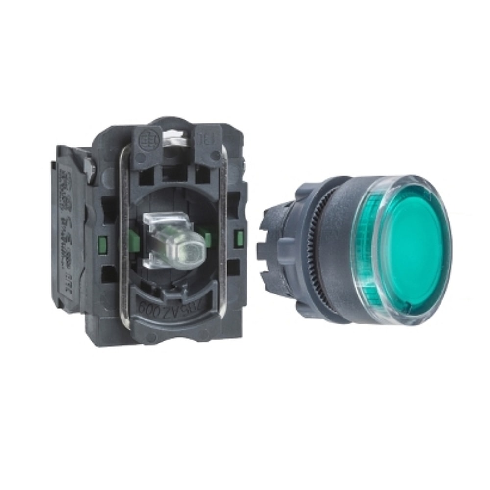 Botão de Plástico Luminoso Verde Led 220/240Vca Schneider - Loja Agrometal