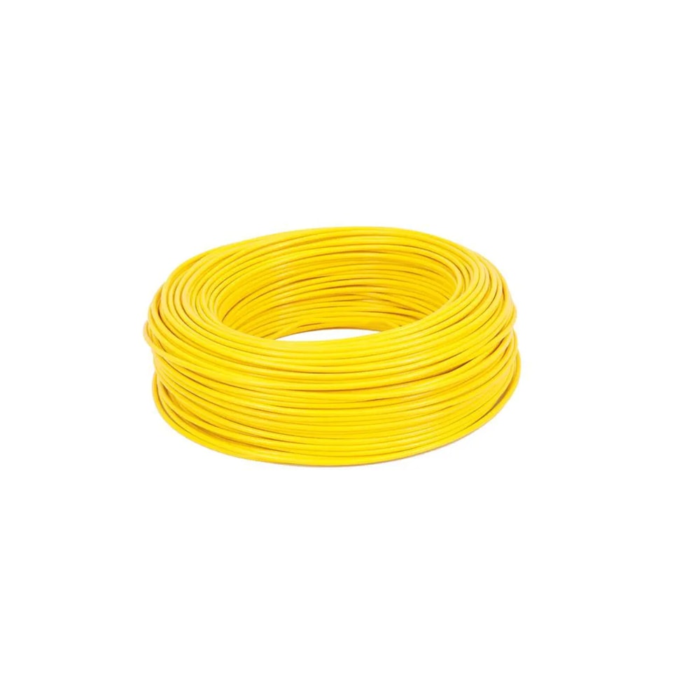 Cabo Flex 750V 6mm Amarelo Rolo Com 100 Metros Sil Cabos - Loja Agrometal