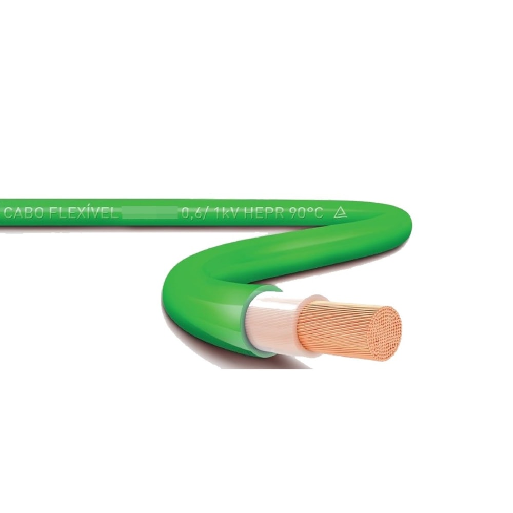 Cabo Flex Hepr 1KV 240mm Verde Corfio - Loja Agrometal