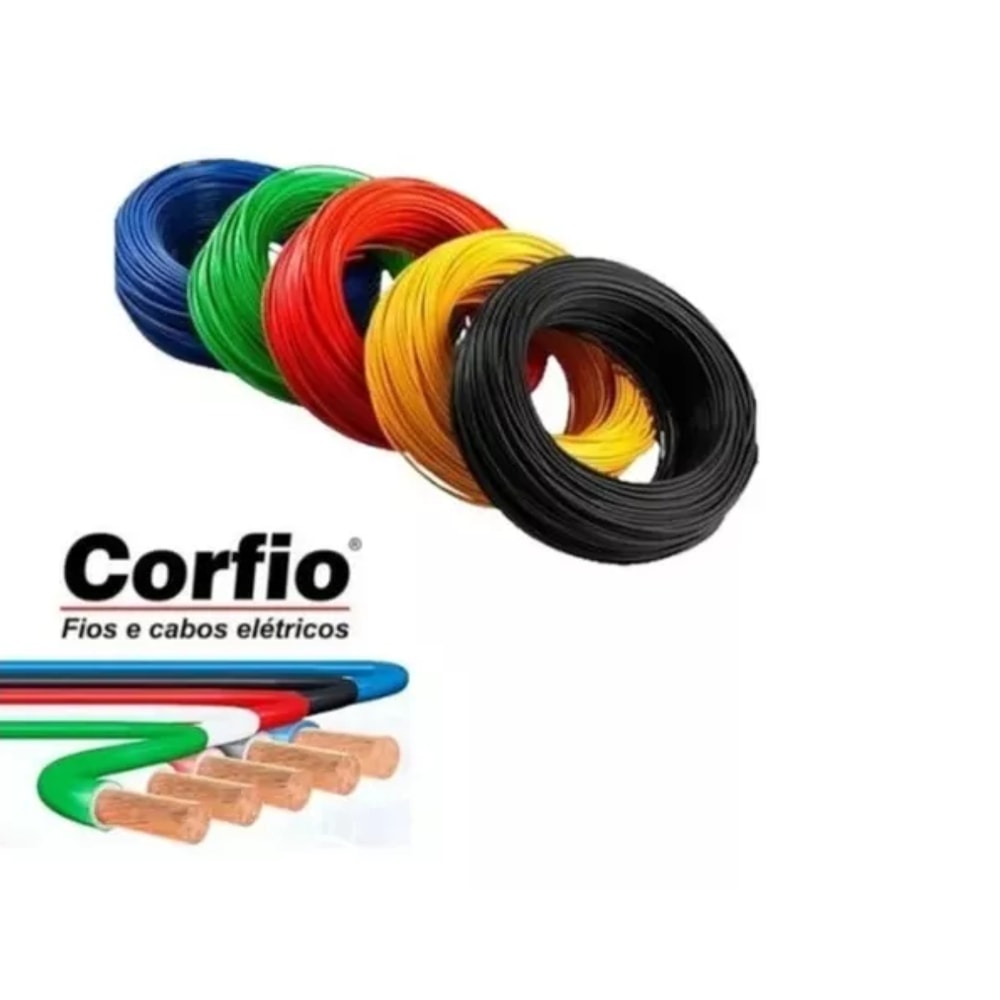 Cabo Flex Hepr 1KV 300mm Azul Corfio - Loja Agrometal