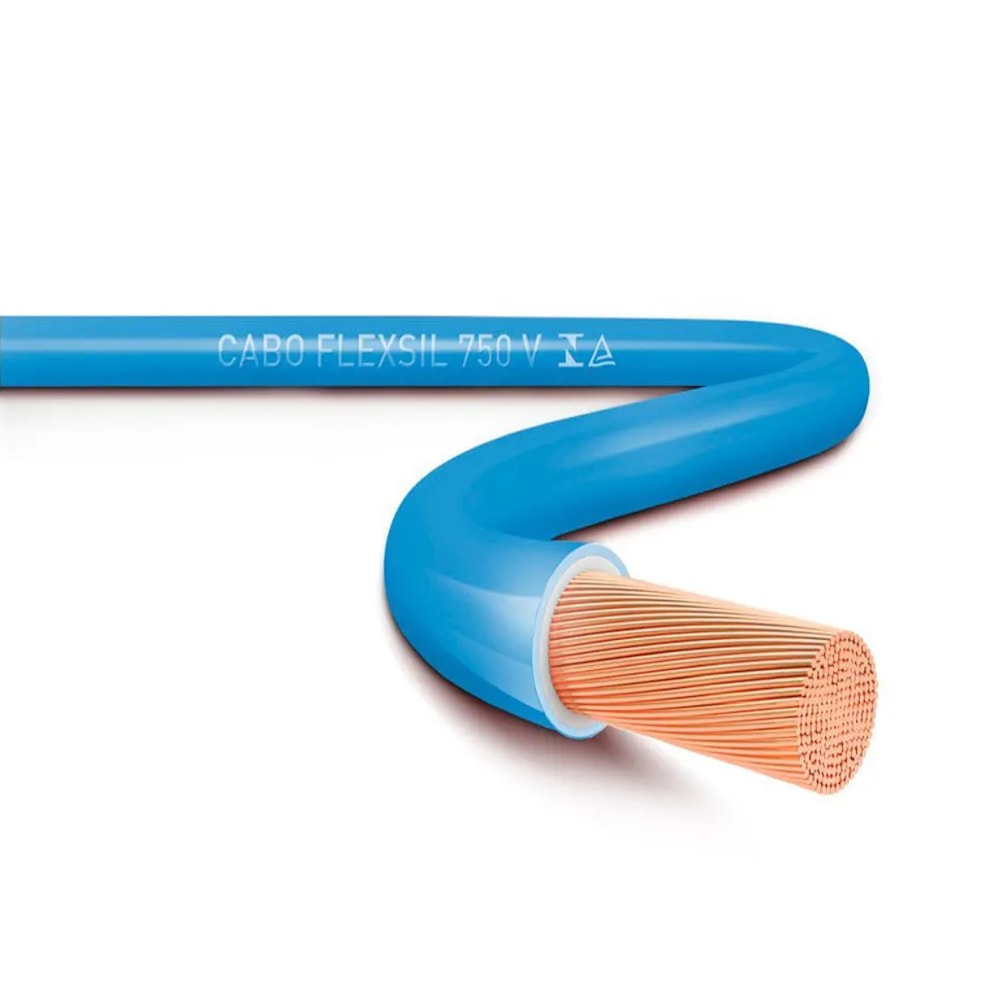 Cabo Flexível HEPR 90 Graus 1Kv 70mm Azul Atóxico - Corfio - Loja Agrometal
