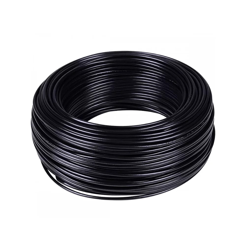 Cabo Flexível Preto 750V 10mm - Corfio - Loja Agrometal