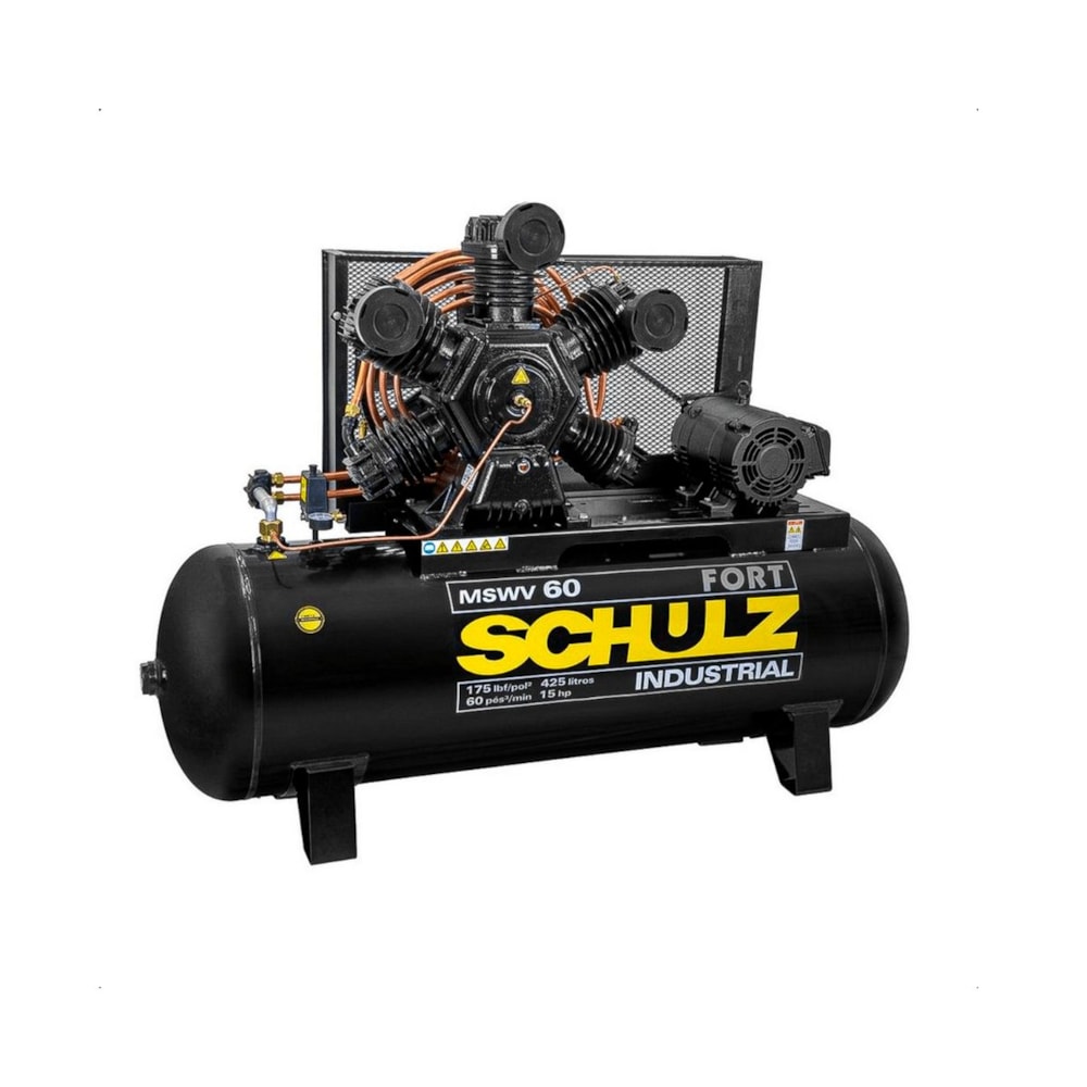 Compressor De Ar Continuo Com Válvulas 15CV Schuluz - Loja Agrometal