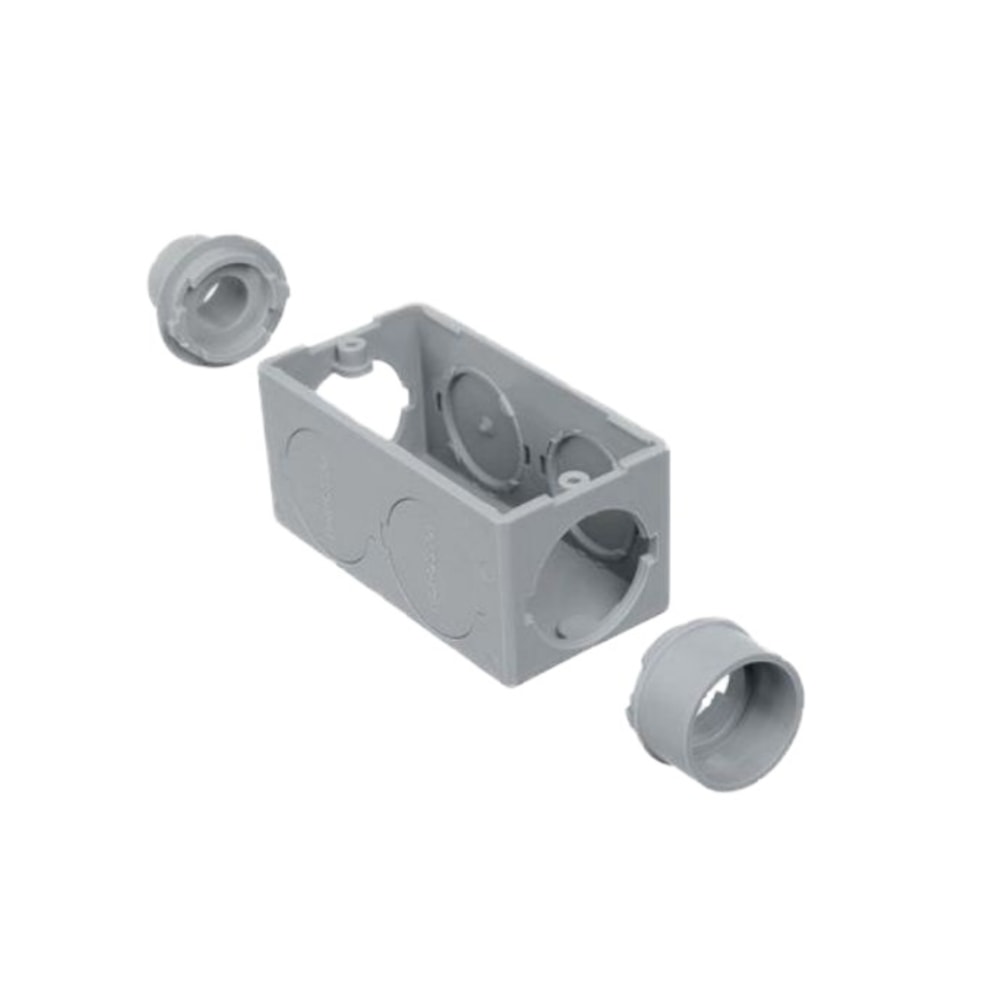 Condulete Cinza 4x2 Pvc Hidrossol A18.01 - Loja Agrometal