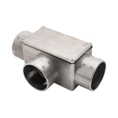 Condulete Fixo Tipo T 3" Pol Com Tampa 56106318 Tramontina - Loja Agrometal