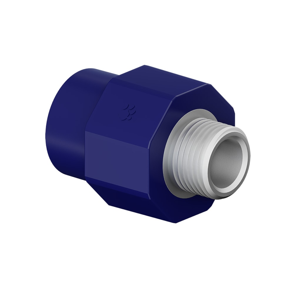 Conector Macho PPR Industrial 40x1.1/4mm Pol Tigre - Loja Agrometal