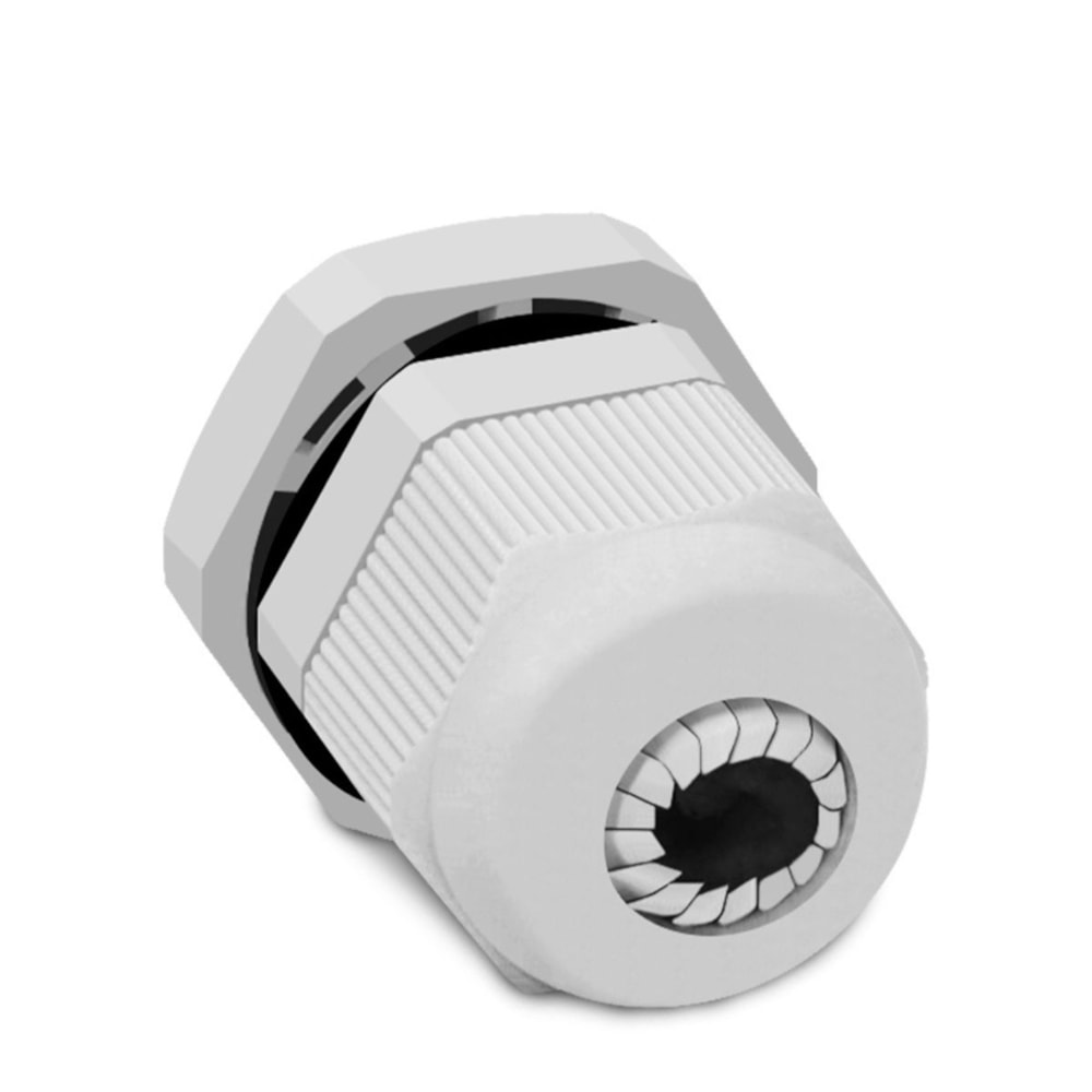 Conector Prensa Cabo Bsp 3/8" Polegada Cinza 13885 Sibratec - Loja ...