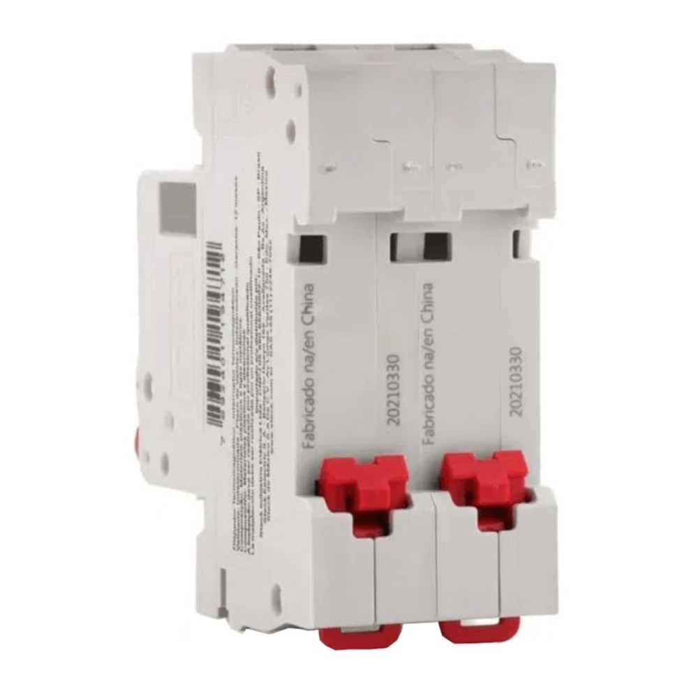 Disjuntor Bipolar 4A Mini 3KA 230/400VCA C SDD62C04A Steck - Loja Agrometal