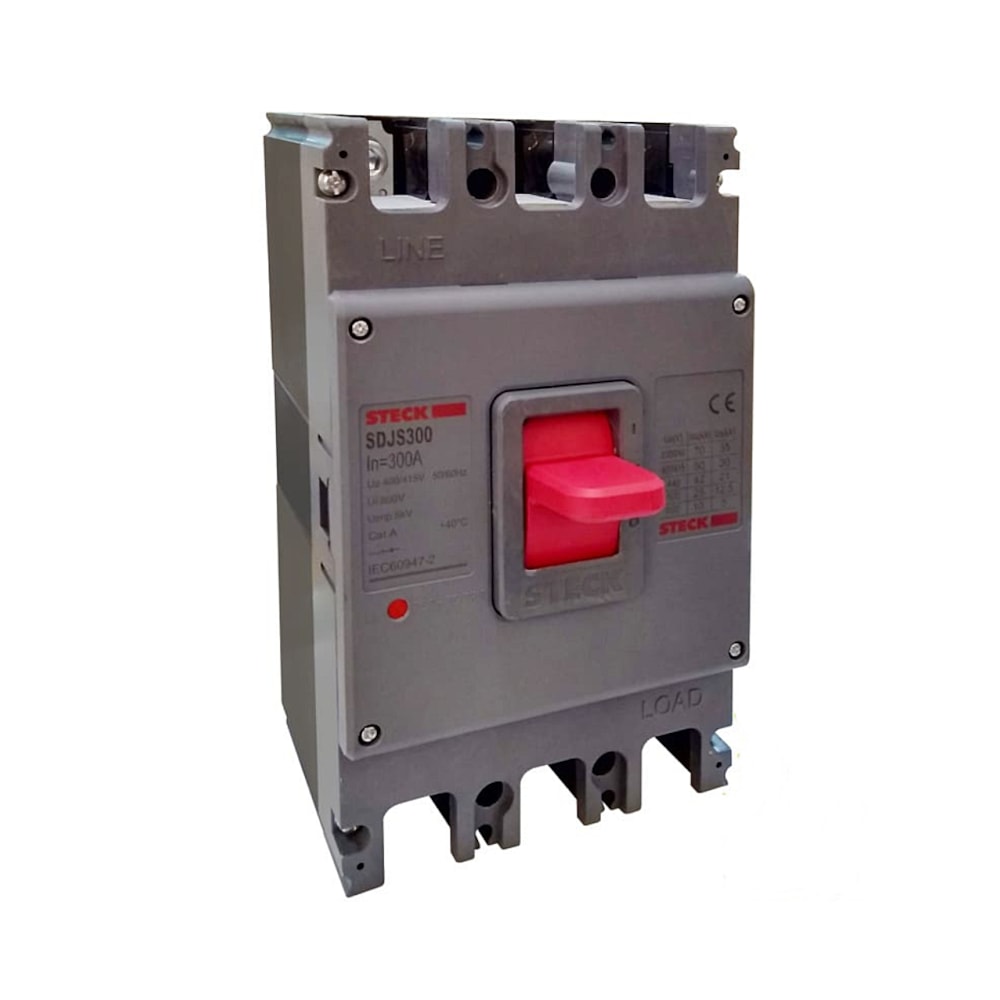 Disjuntor Caixa Moldada Asgard Tripolar 300A 70kA Steck - Loja Agrometal