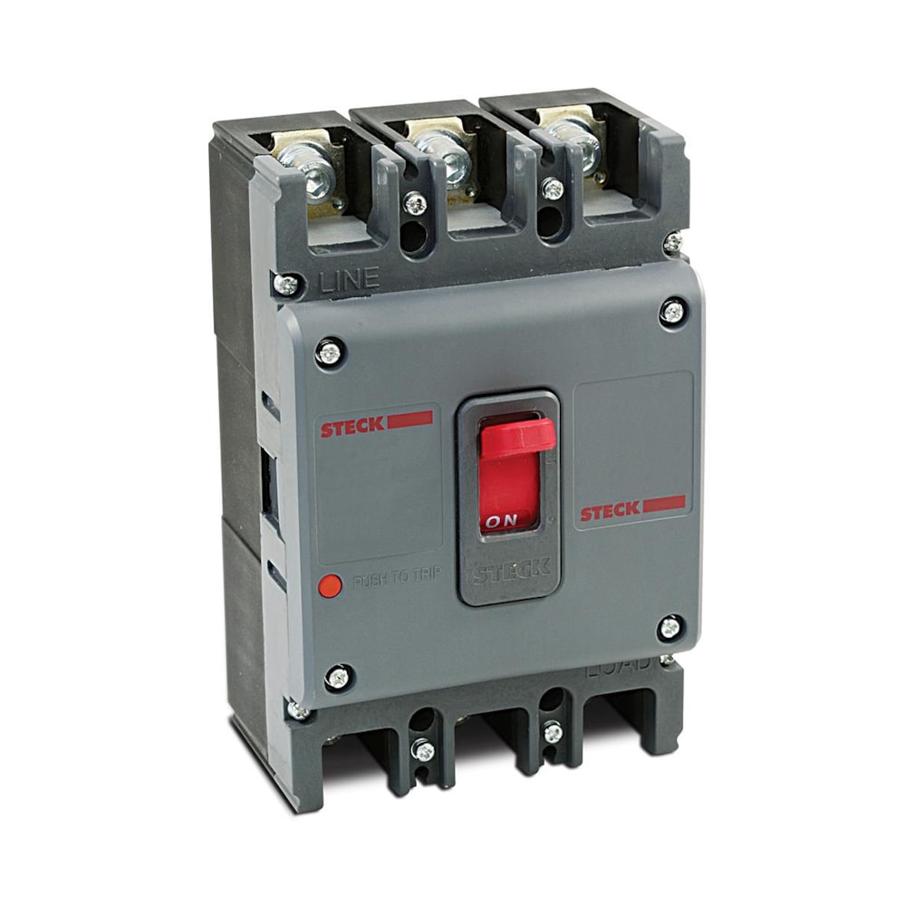 Disjuntor Caixa Moldada Tripolar 200A Série Sdjs200 - Steck - Loja Agrometal