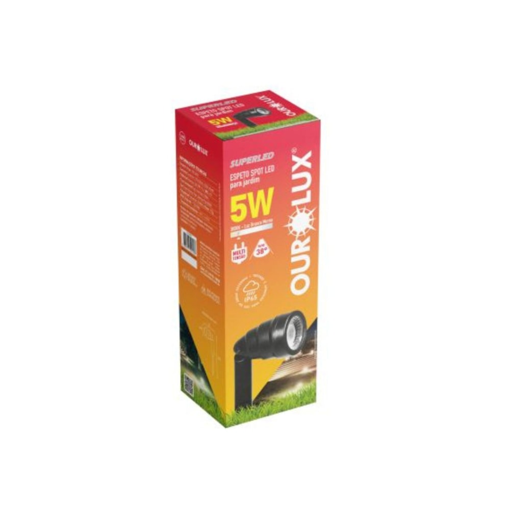 Espeto Led Para Jardim 5W 3000K 05845 Ourolux - Loja Agrometal