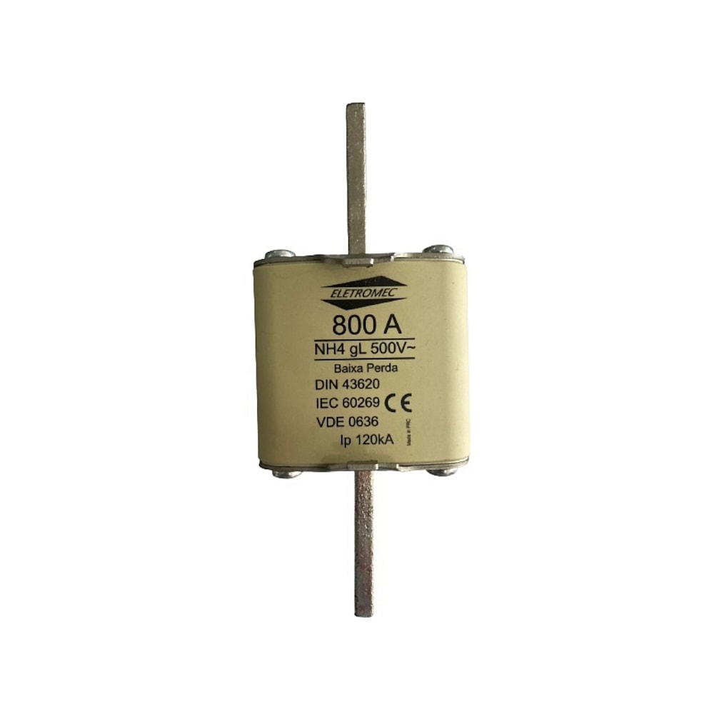 Fusível NH-4 Gl 500V 800A Eletromec - Loja Agrometal