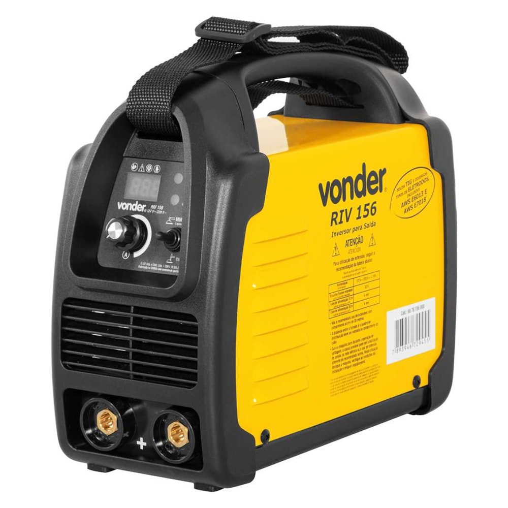 Inversora para Solda com Display Digital Biv Vonder RIV156 - Loja Agrometal