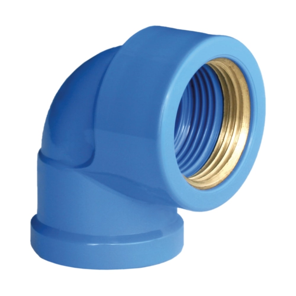 Joelho 90 Soldavel Azul Com Bucha Latão 20x1/2 - Plastilit - Loja Agrometal