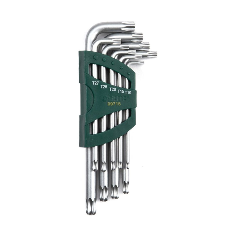 Jogo de Chaves Hexagonais Tork Longas CR-V T10-T50 9PC Sata - Loja ...