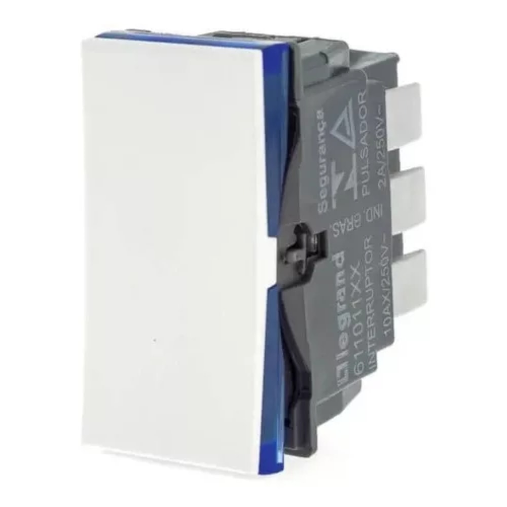 Mod Interruptor Paral 10a 250v Branco 611011bc Pial Plus+ - Loja Agrometal