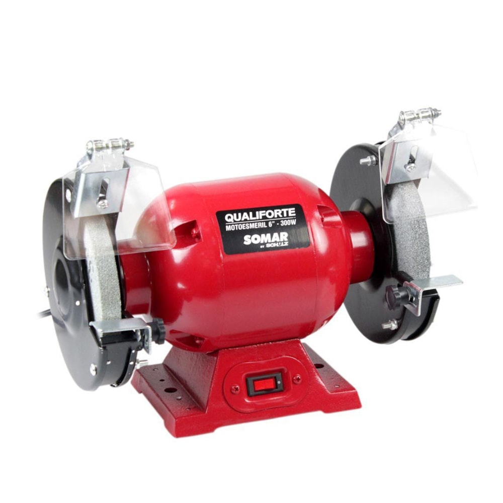 Moto Esmeril Qualiforte 300W 220V 10011020 Somar - Loja Agrometal