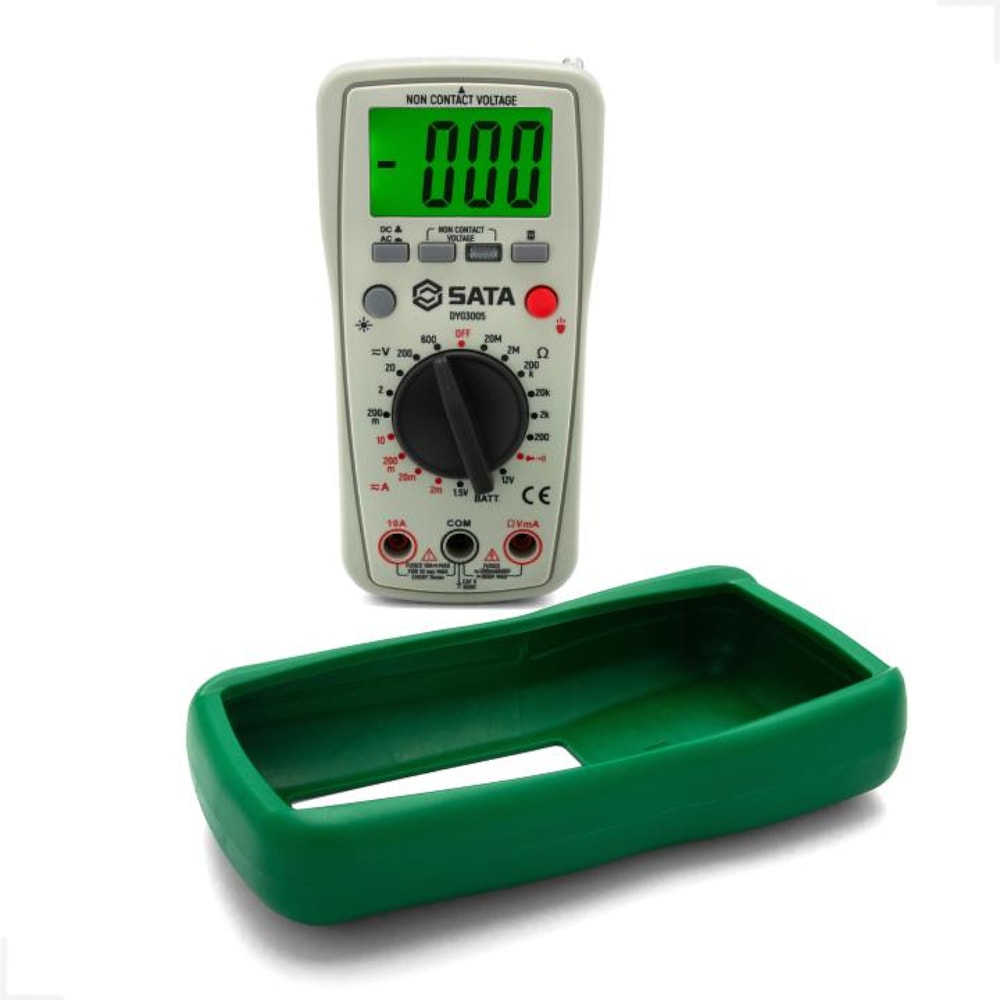 Multímetro Digital CAT II 600V com Medição Sem Contato Sata - Loja ...