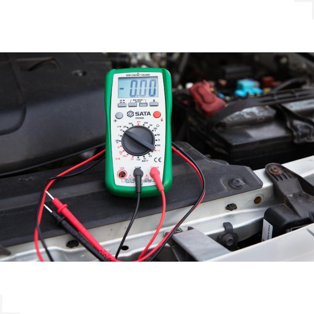 Multímetro Digital CAT II 600V com Medição Sem Contato Sata - Loja ...