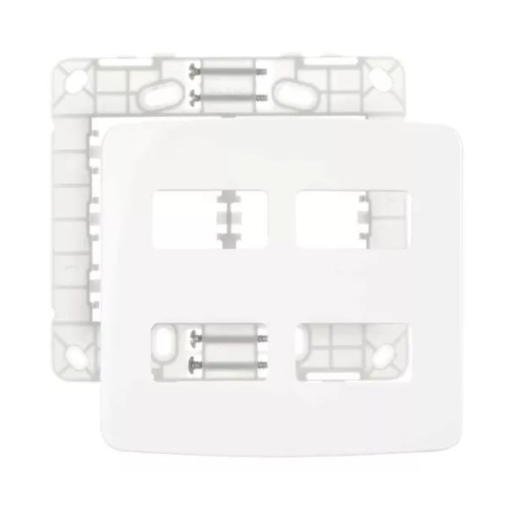 Placa 4X4 4 Posto C/Suporte HORIZ 19436 BR B3 - Loja Agrometal