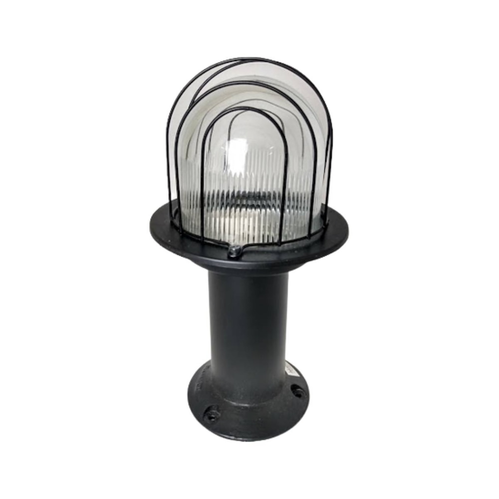 Poste Balizador Jardim Alumínio Clarão Pj222 E27 30cm Preto - Loja ...