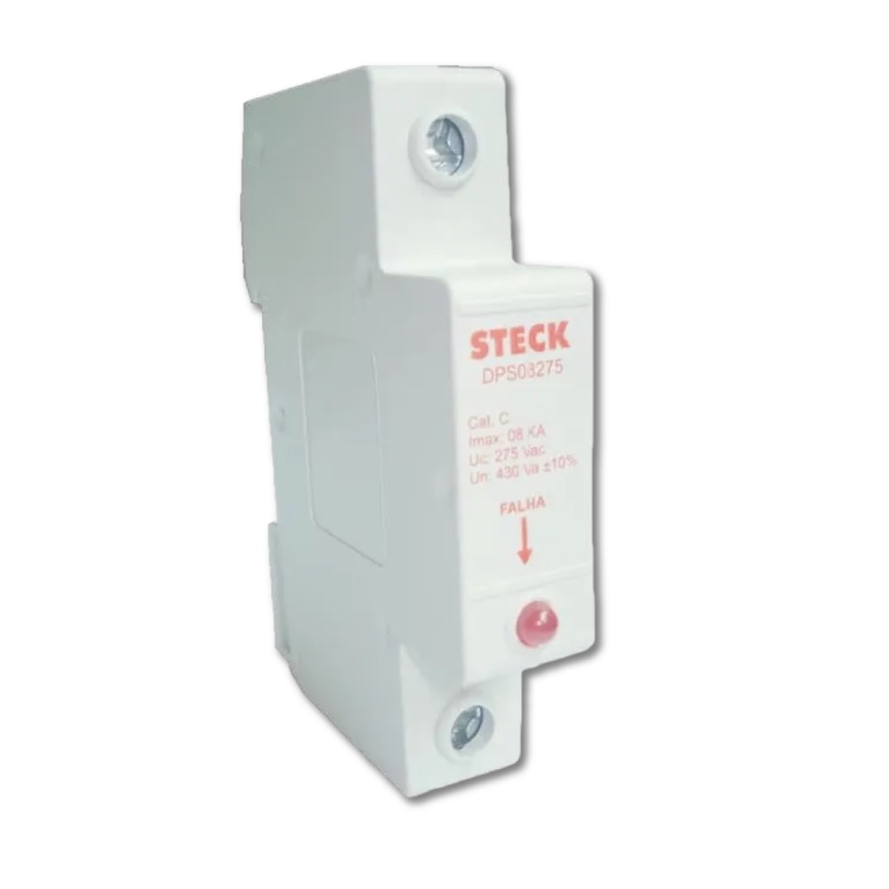 Protetor Contra Surtos DPS 275V 08KA DPS08275 Steck - Loja Agrometal