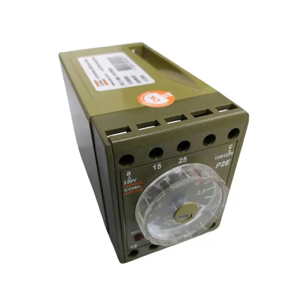 Rele Temporizador Coel P2e 3 Minutos 110/220v - Loja Agrometal