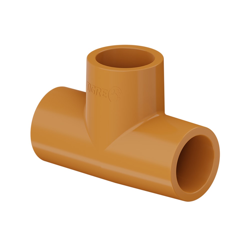 Tê Redução 3x1.1/2 Pol Sch80 TigreFire Tigre - Loja Agrometal
