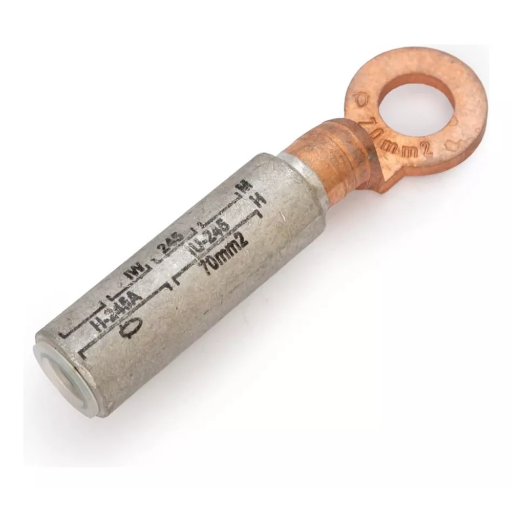 Terminal Bimetálico A Compressão TBTA-70-13 70mm Intelli - Loja Agrometal