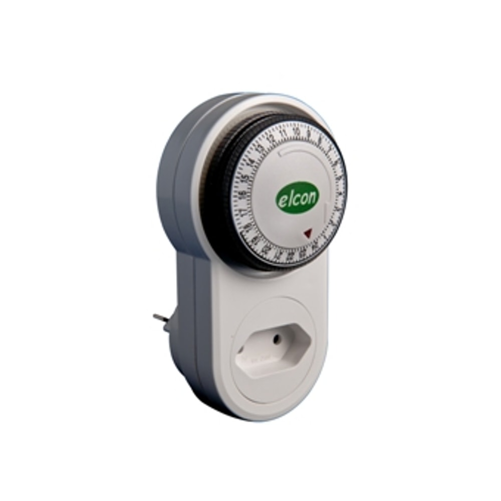 Timer Analogico Branco Tm-22 10A Bivolt 96PROG Elcon - Loja Agrometal