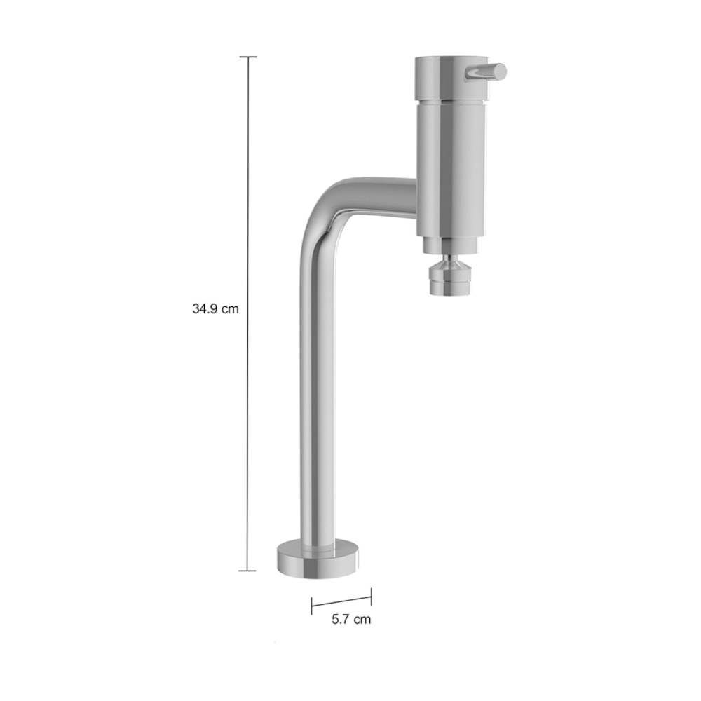 Torneira Monocomando de Mesa para Cozinha Deca 2256.C.LNK - Loja Agrometal