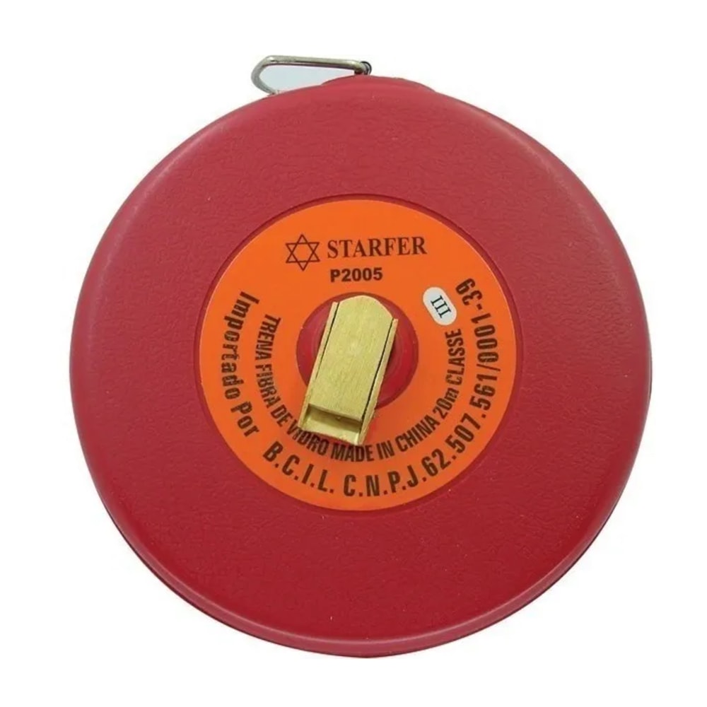 Trena Fechada Fibra De Vidro 50 Metros Starfer - Loja Agrometal